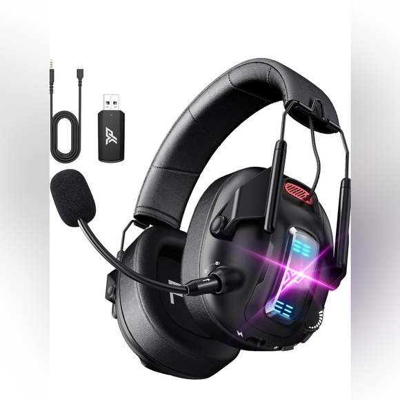 Video Games & Consoles | Black Gaming Headset With Led Lights | Poshmark